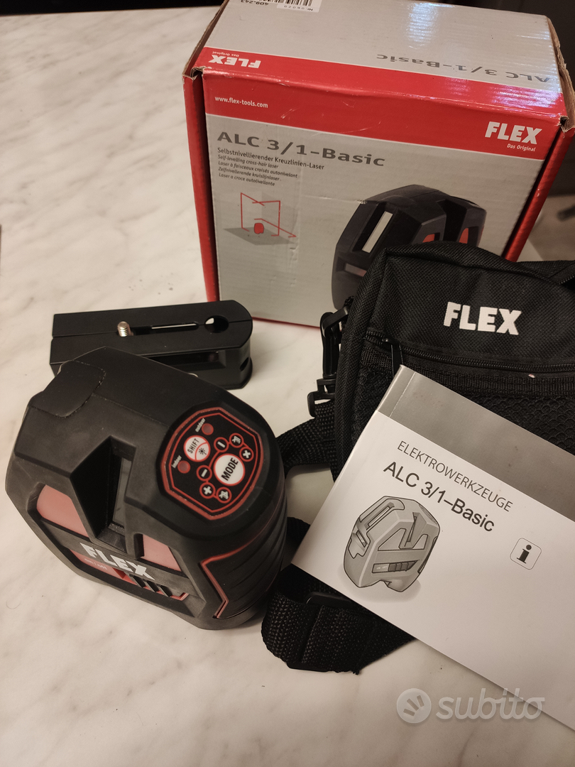 Livella laser a croce autolivellante FLEX ALC 3/1 - Giardino e Fai da ...