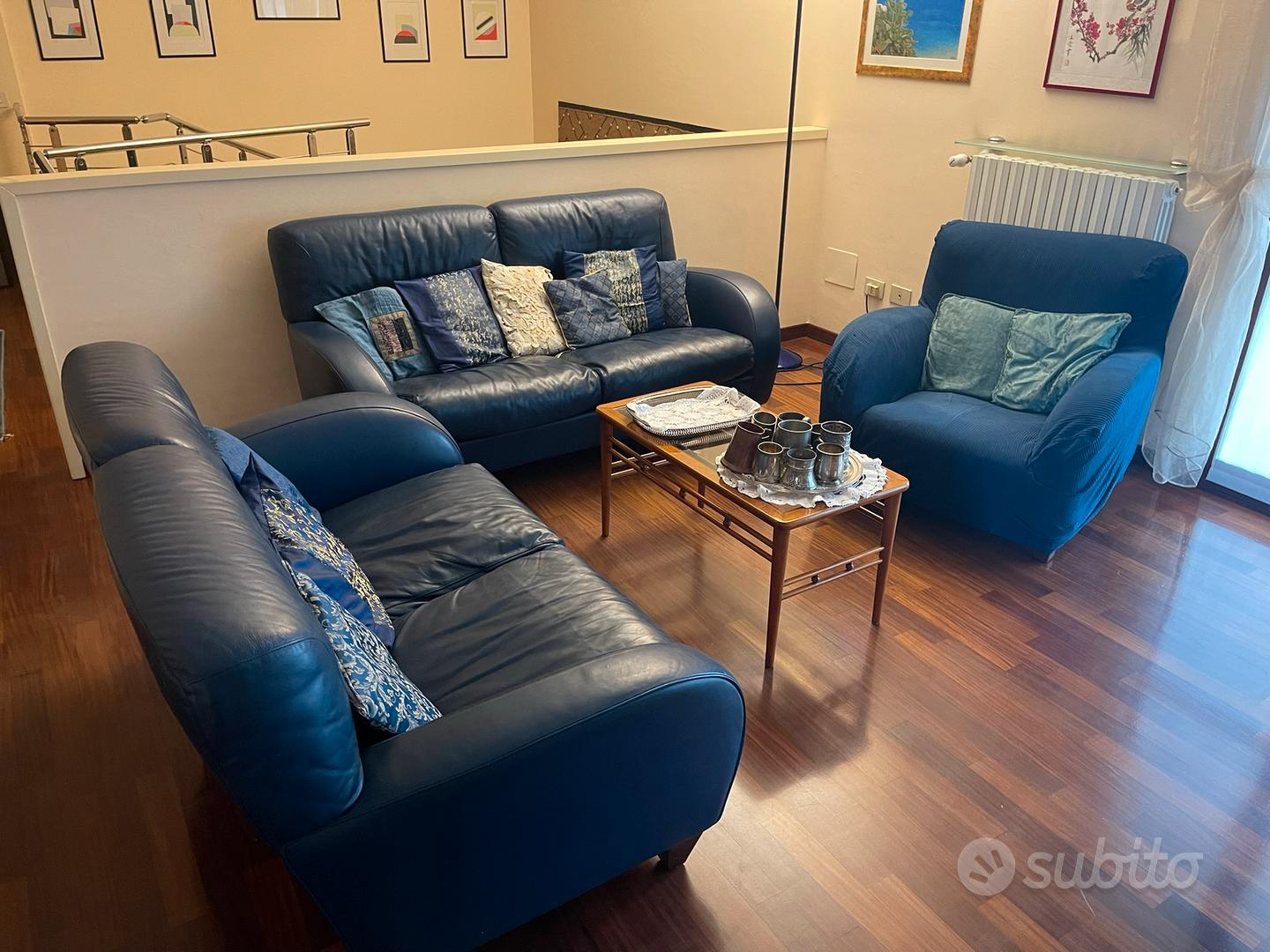 Set Salotto Divani Poltrona Frau vintage - Arredamento e Casalinghi In ...