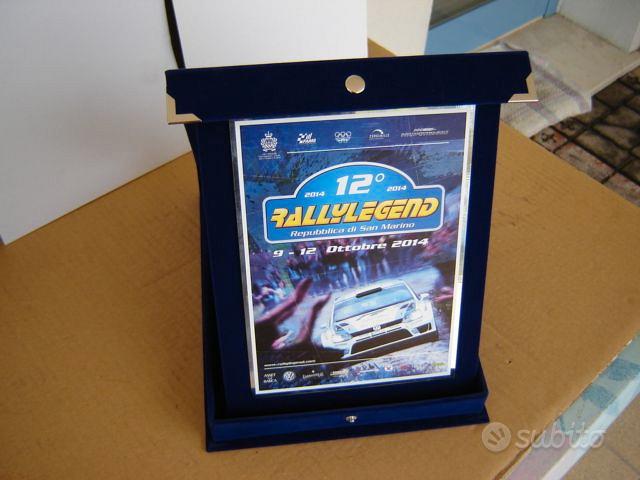 TARGA RALLYLEGEND - Collezionismo In vendita a Rimini