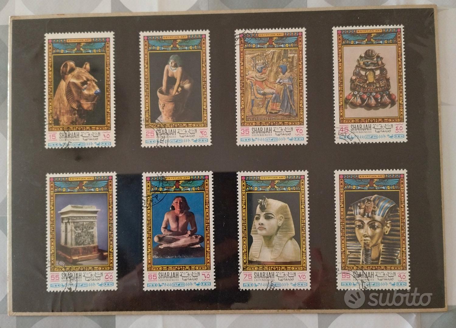 Sharjah Arte Egiziana serie completa - Collezionismo In vendita a Prato