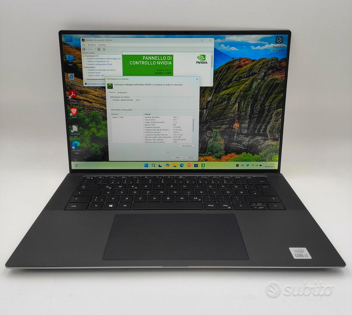 workstation Dell Precision 5550 i7 32G 1TB Nvidia - Informatica In ...