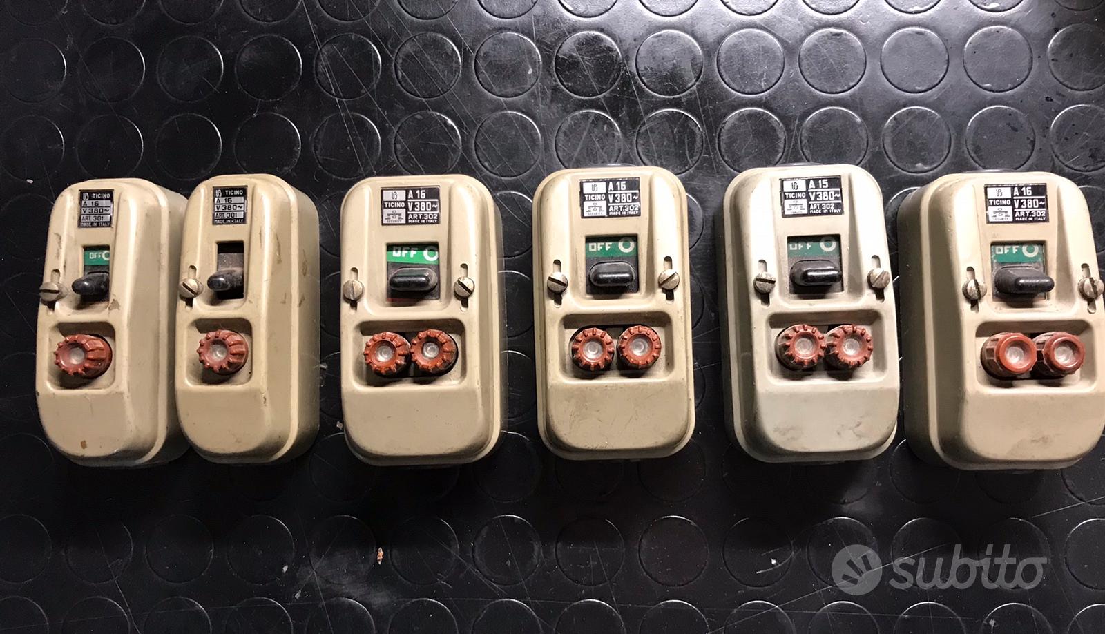 Interruttori bticino vintage - Collezionismo In vendita a Varese