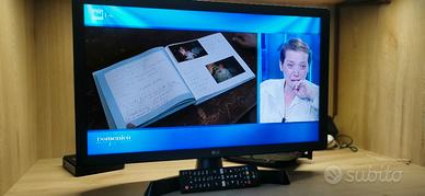 LG Monitor TV LED 24" 16:9 HD Ready Smart TV - Audio/Video In vendita a ...