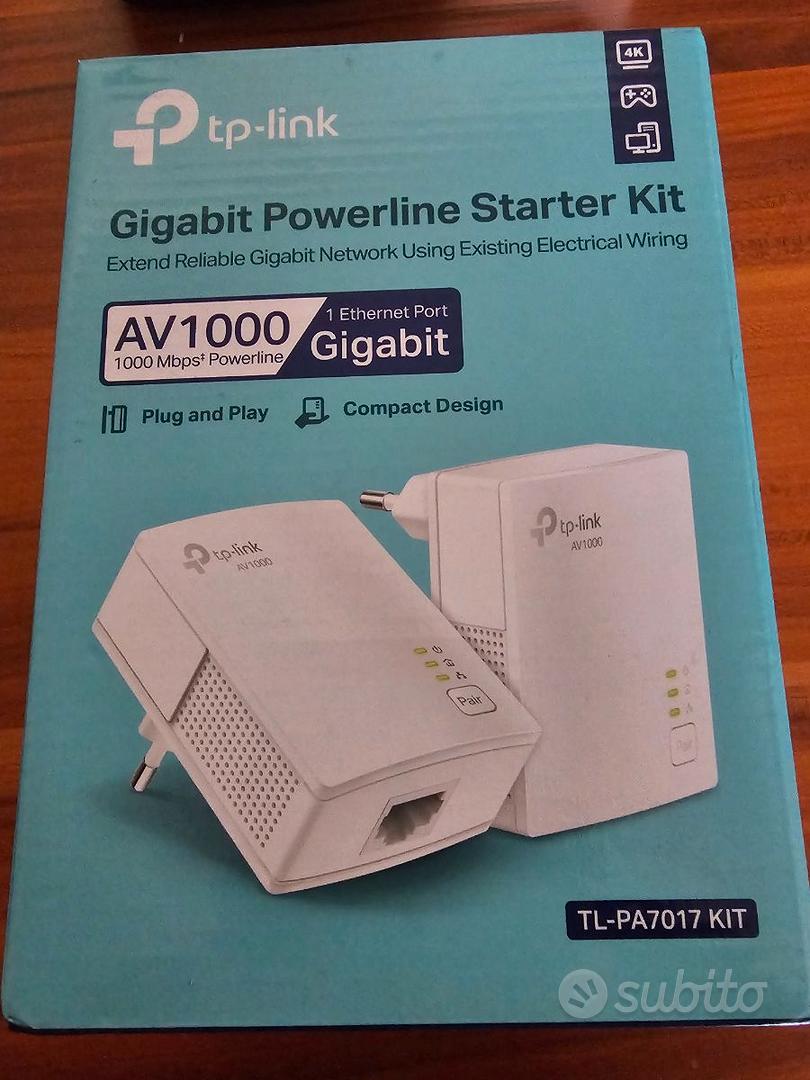 TP-Link KIT Powerline Gigabit Porta + Ripetitore - Informatica In ...