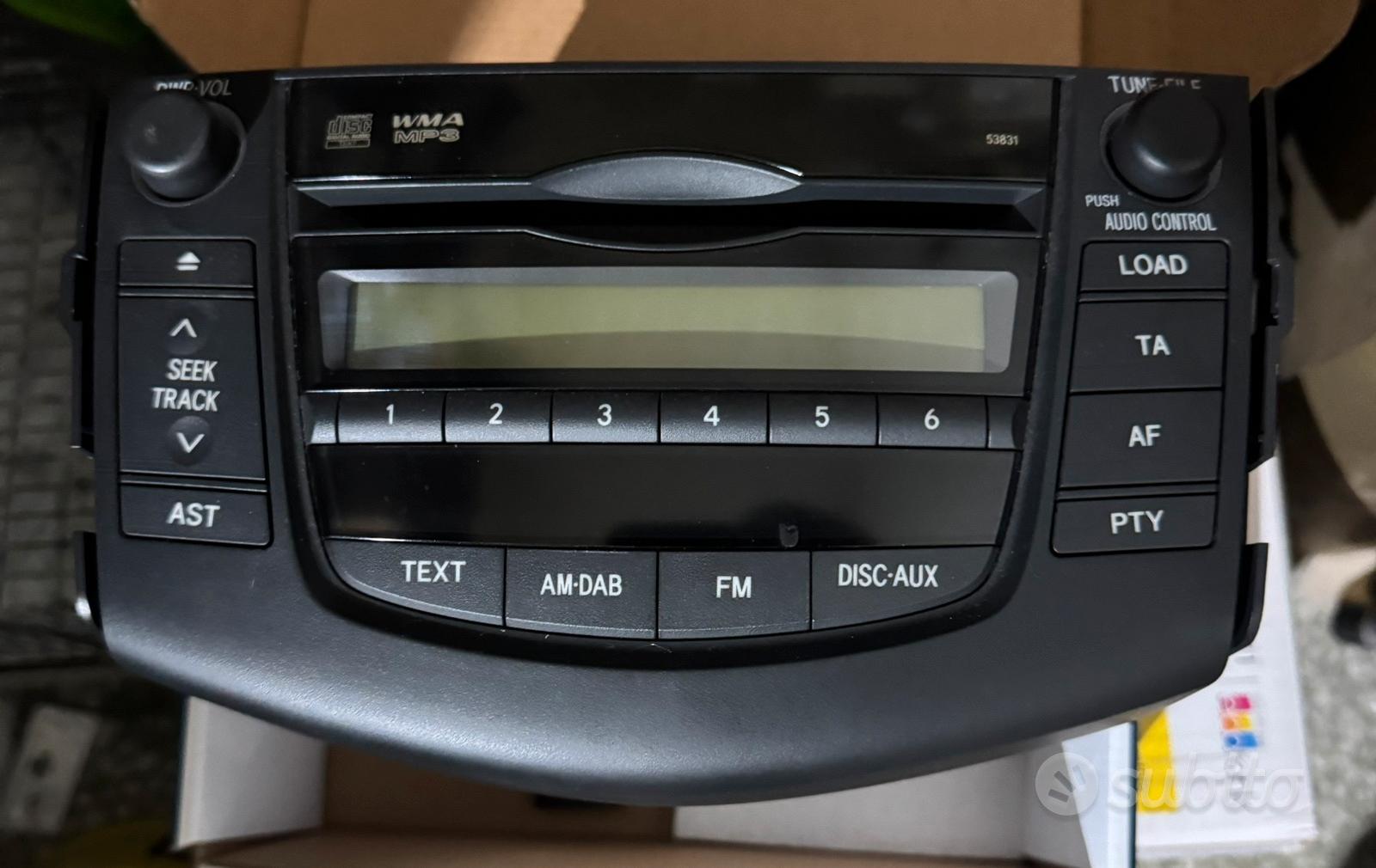 Autoradio mp3 toyota Rav 4 - Accessori Auto In vendita a Cagliari