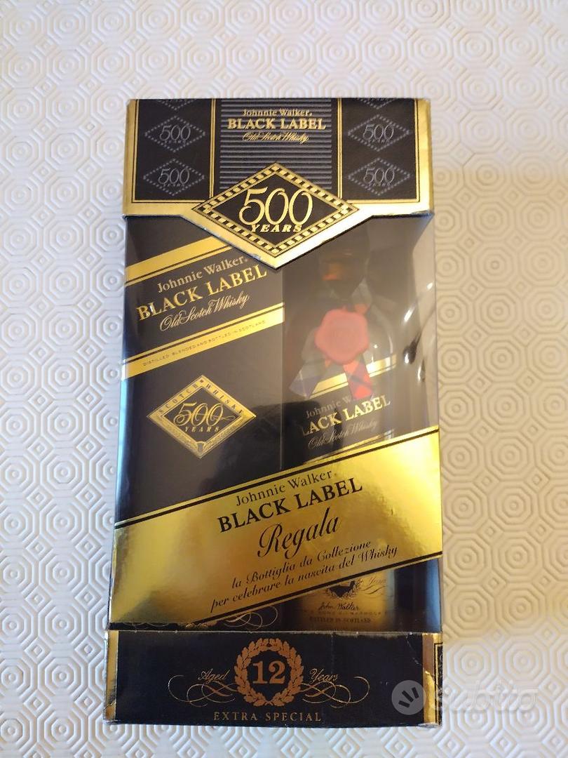Johnnie Walker Black Label 12 anni - 500 years - Collezionismo In ...