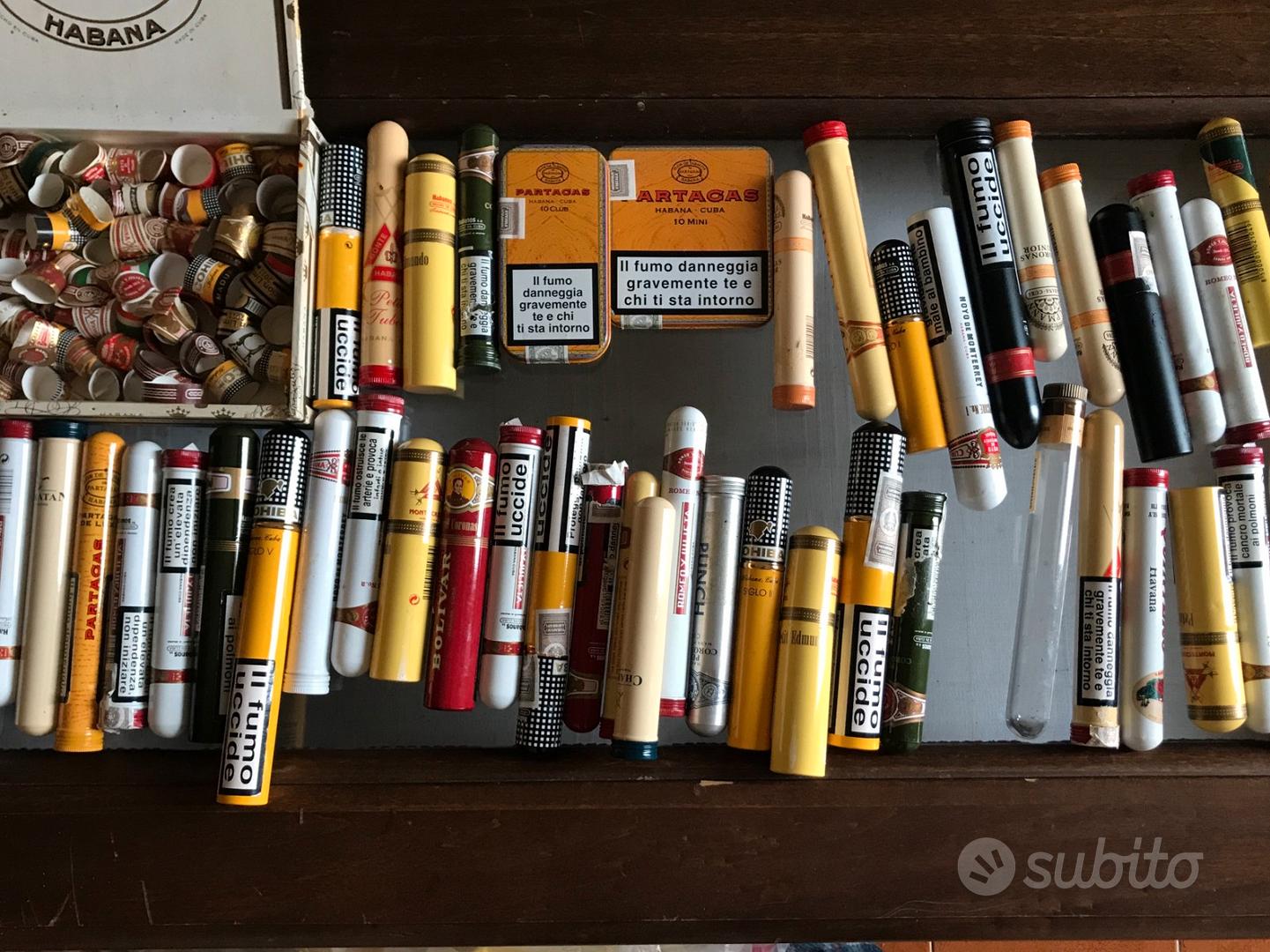 Collezioni Tubos per sigari - Collezionismo In vendita a Latina