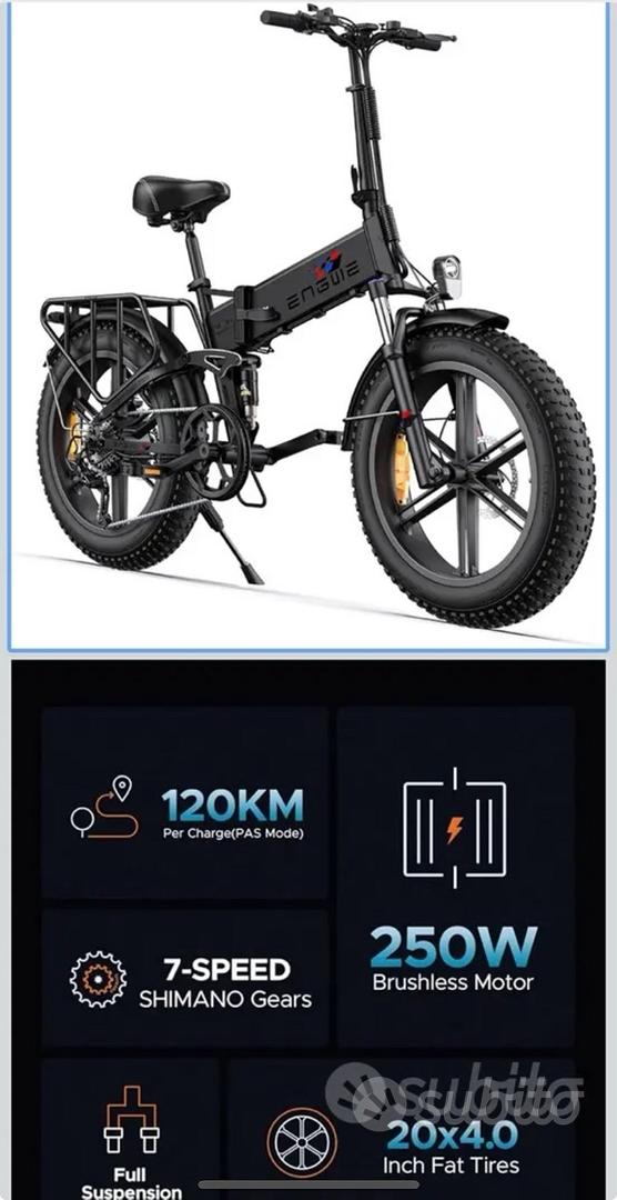 ENGWE ENGINE X Bici Elettrica Pieghevole 250W - Biciclette In vendita a ...